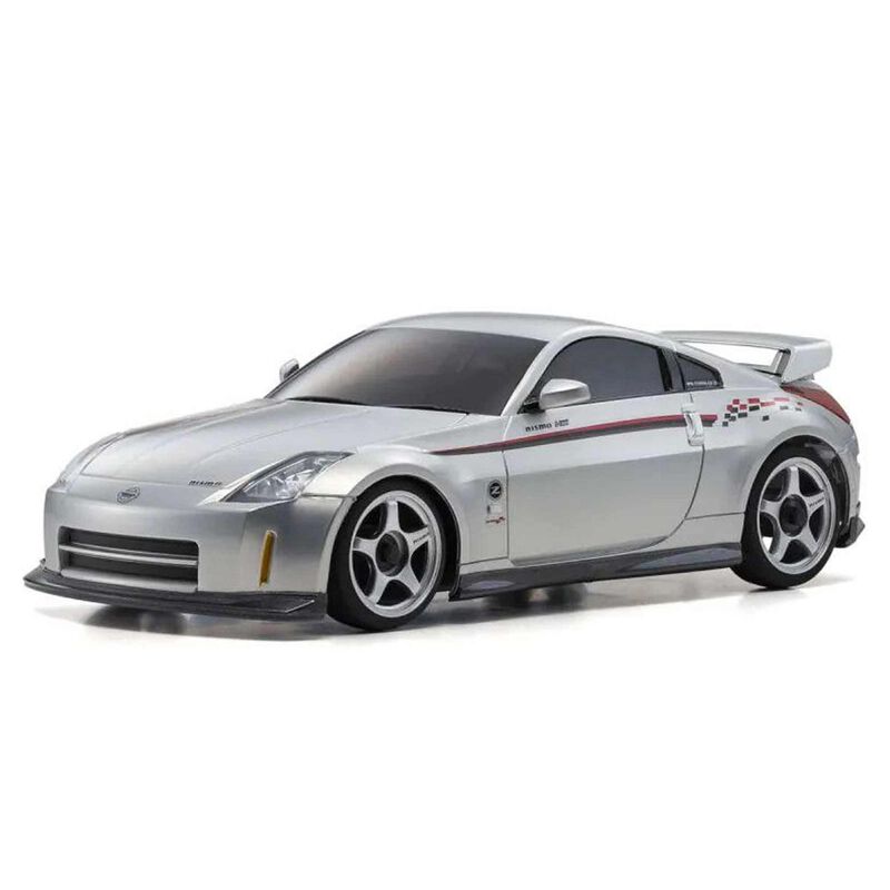 Kyosho 1/28 Nissan Fairlady Z S-Tune MINI-Z RWD RTR, Silver | Horizon Hobby