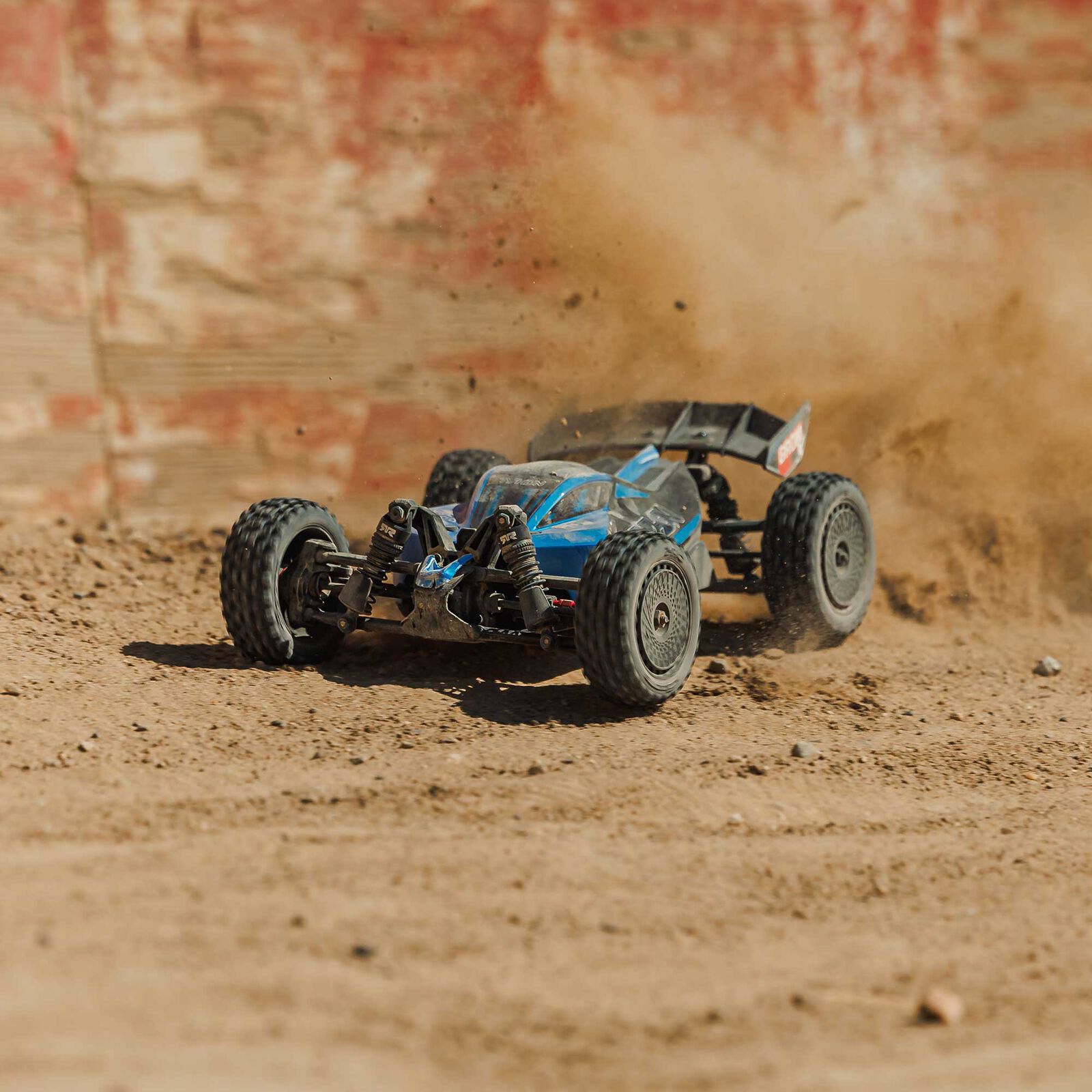 ARRMA 1/14 TYPHON GROM 223S DSC 4X4 RTR Brushless Buggy, Blue (Battery ...