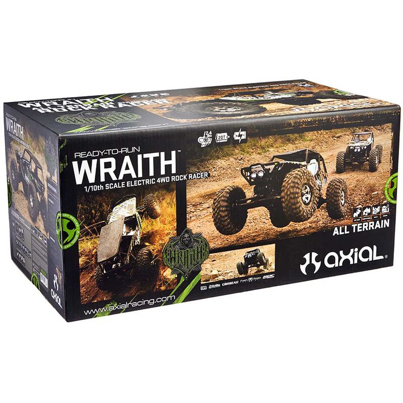 Axial 1/10 Wraith 4WD Rock Racer Brushed RTR | Horizon Hobby