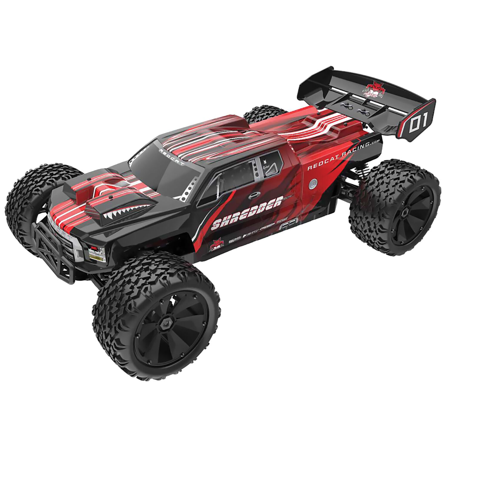 Redcat Racing 1/6 Shredder 4WD Truck Brushless RTR, Red | Horizon Hobby