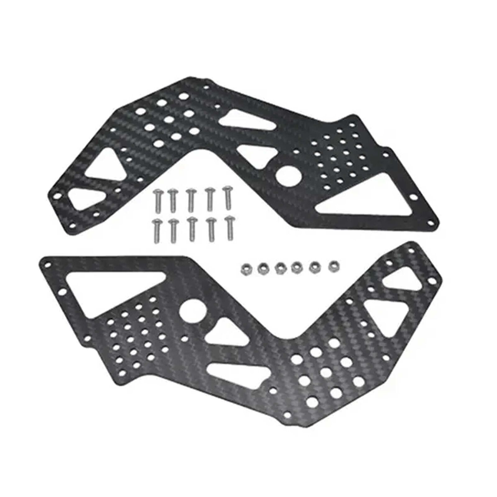 Integy Carbon Fiber F/R Side Chassis (2) Plates for Losi LMT 4WD ...