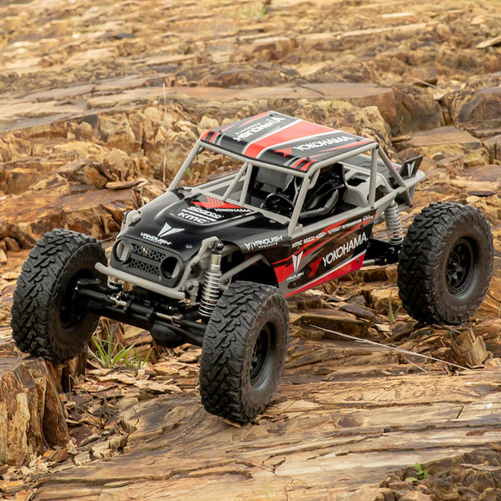 Vanquish Products 1/10 H10 Optic 4x4 Trail Buggy RTR, Yokohama ...
