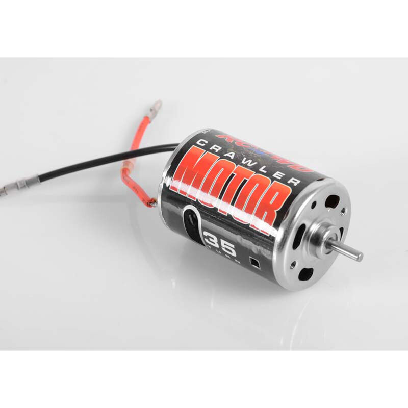 RC4WD 540 Crawler Brushed Motor, 35T: 3.5mm Bullet | Horizon Hobby