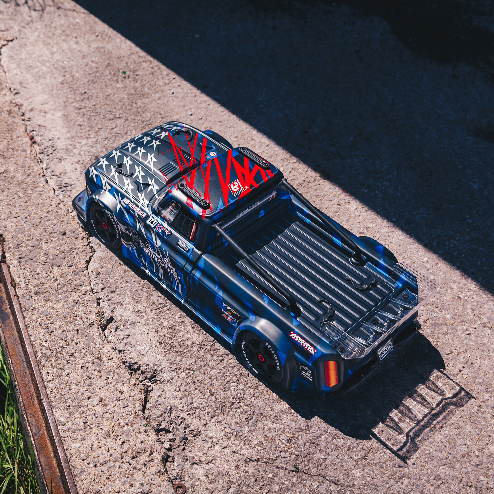 ARRMA 1/7 INFRACTION 6S AVC 4X4 RTR Brushless All-Road Street Bash ...