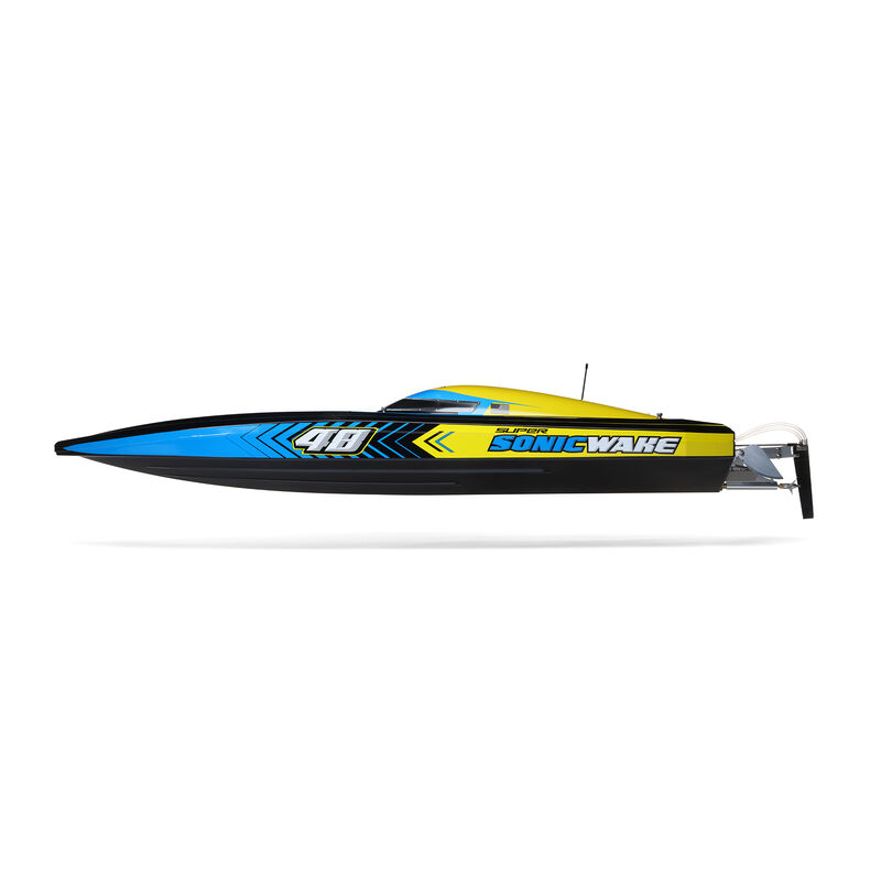 Pro Boat Super Sonicwake 48" 8S Self-Righting Brushless Deep-V RTR ...