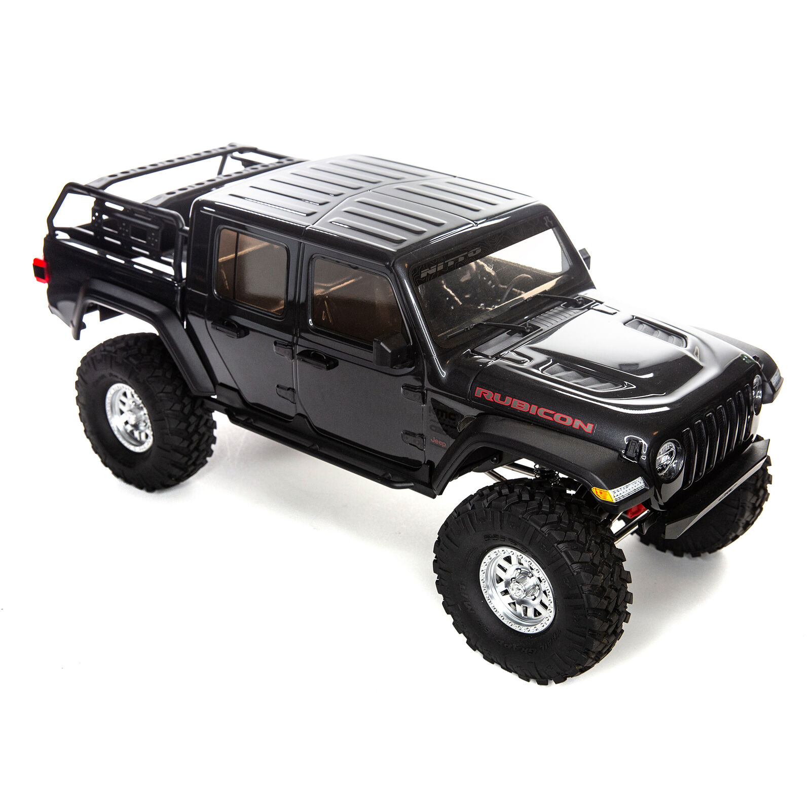 Axial 1/10 SCX10 III Jeep JT Gladiator 4X4 RTR Brushed Rock Crawler, Gray | Horizon Hobby
