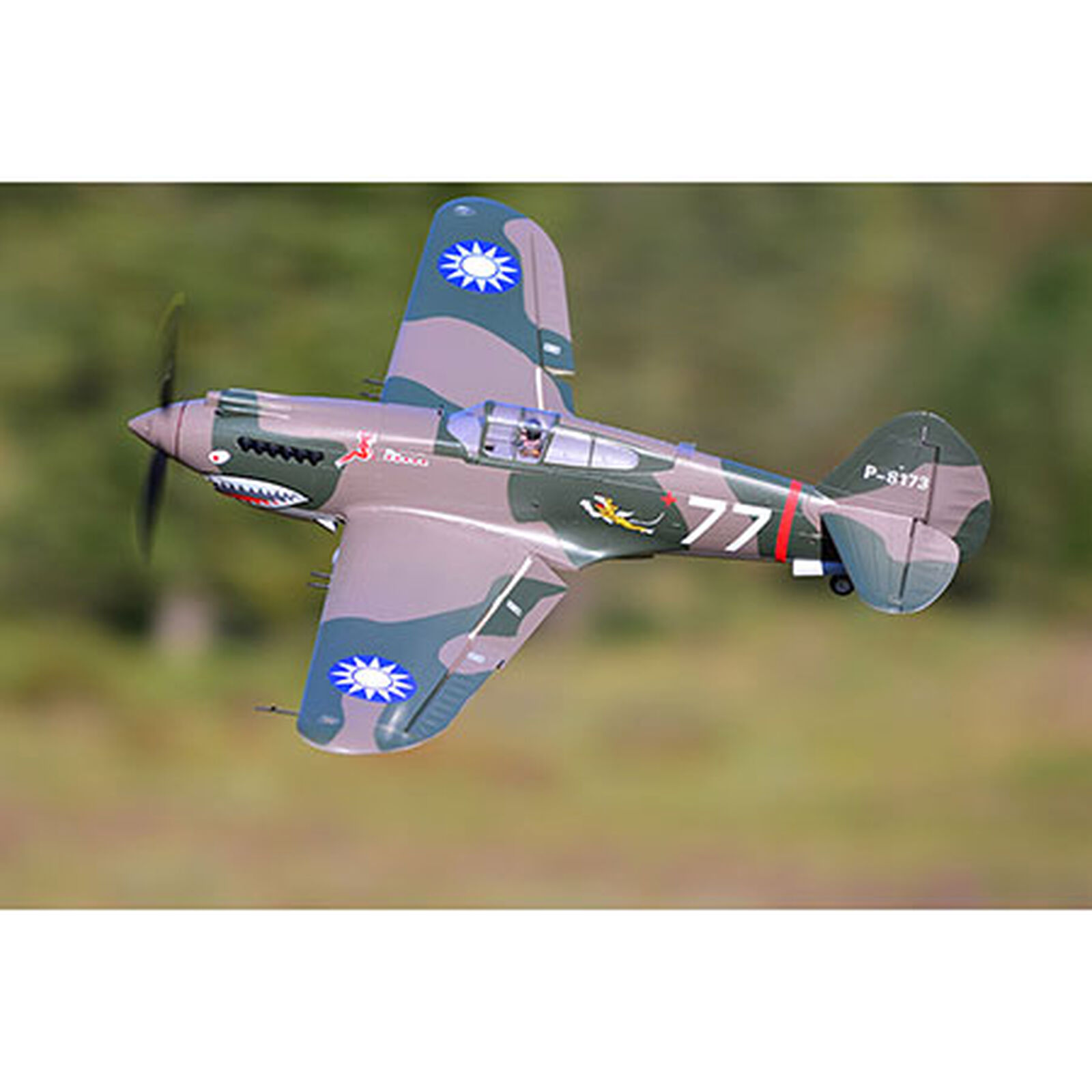 FMS P-40B Flying Tiger 980mm PNP with Reflex | Horizon Hobby