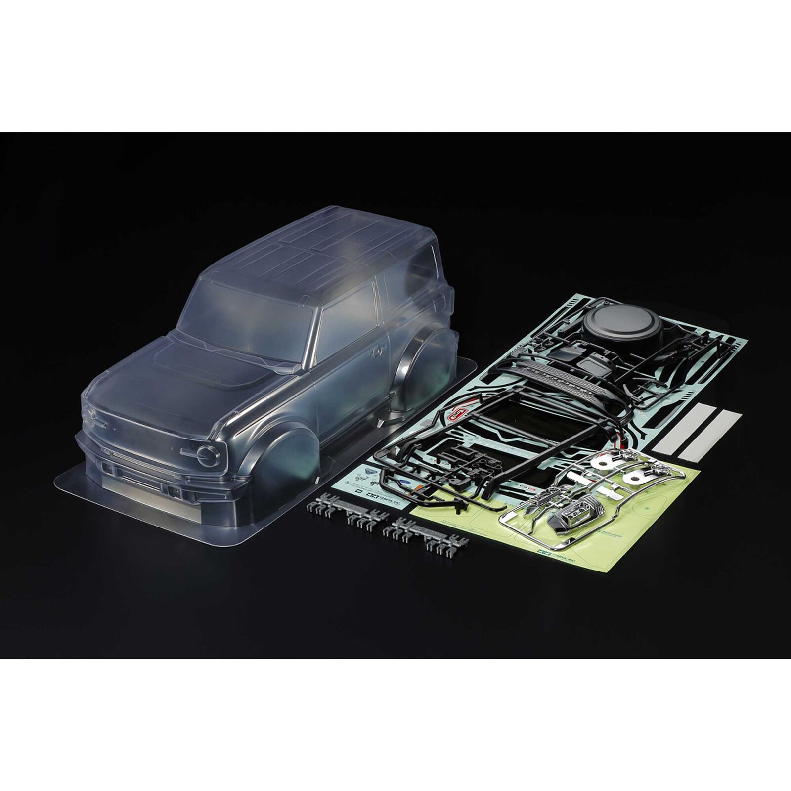 Tamiya 1/10 Scale RC Ford Bronco 2021 Body Parts Set | Horizon Hobby