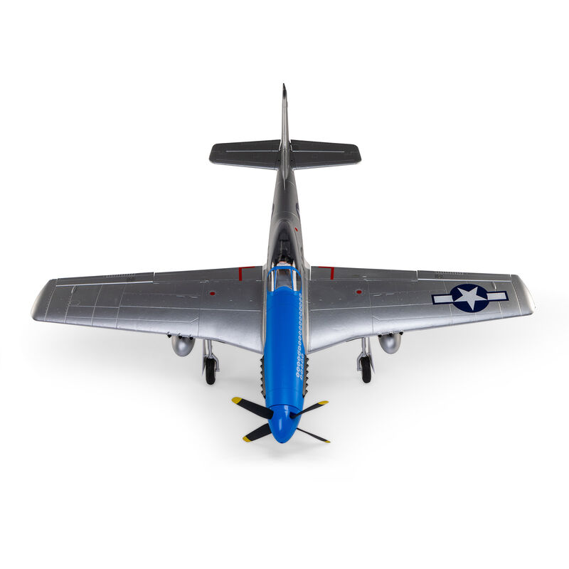 E-flite P-51D Mustang 1.2m BNF Basic with AS3X and SAFE Select “Cripes ...