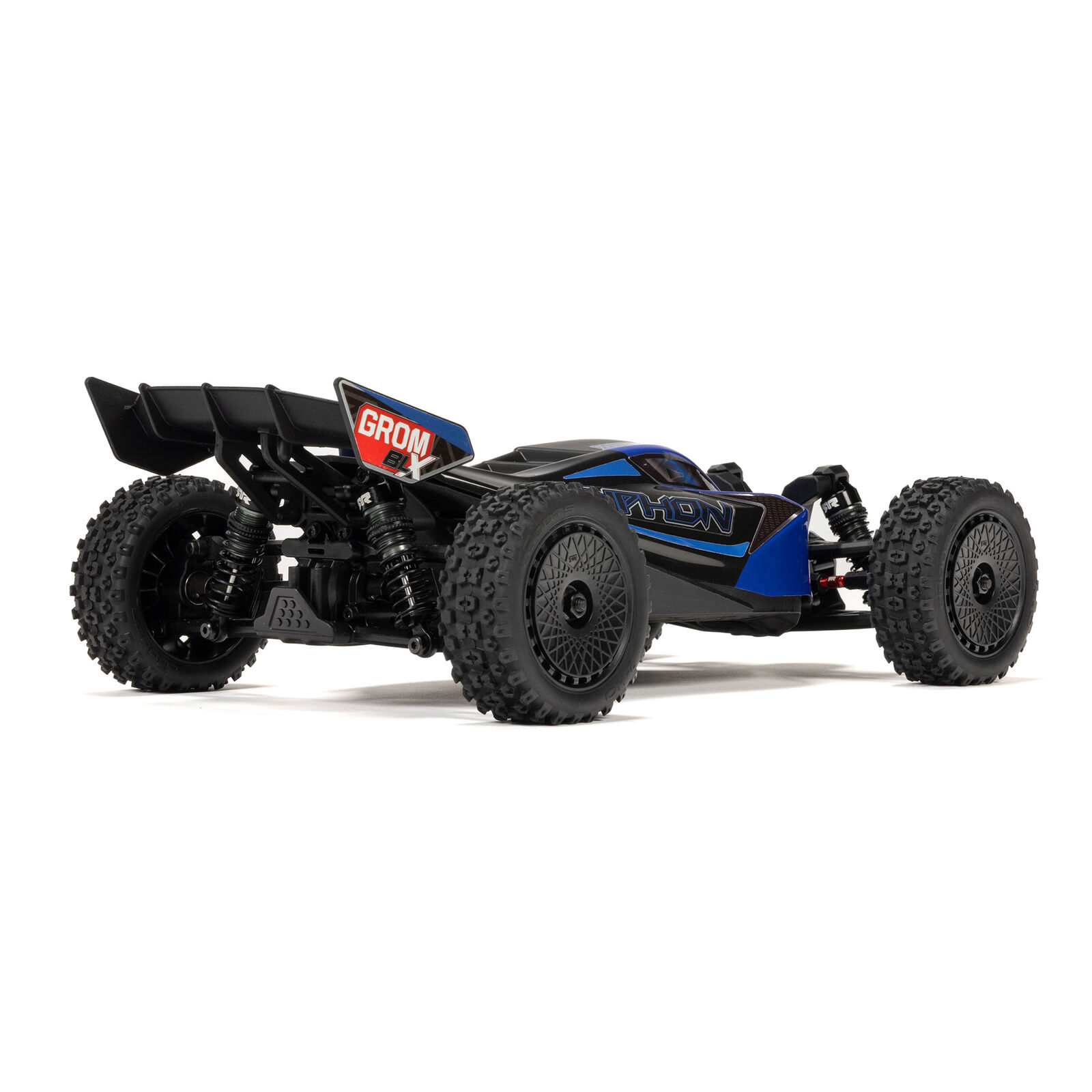 ARRMA 1/14 TYPHON GROM 223S DSC 4X4 RTR Brushless Buggy, Blue (Battery ...