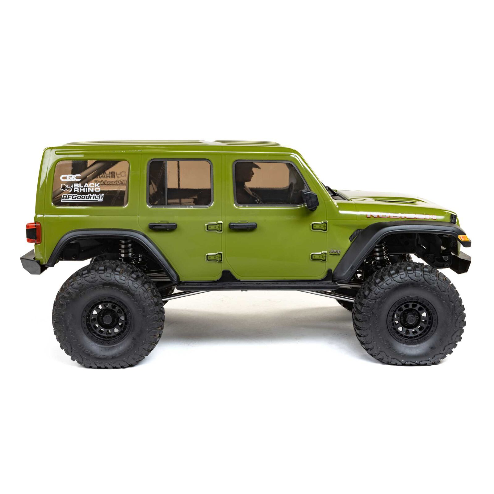 Axial 1/6 SCX6 Jeep JLU Wrangler 4X4 RTR Brushed Rock Crawler, Green ...