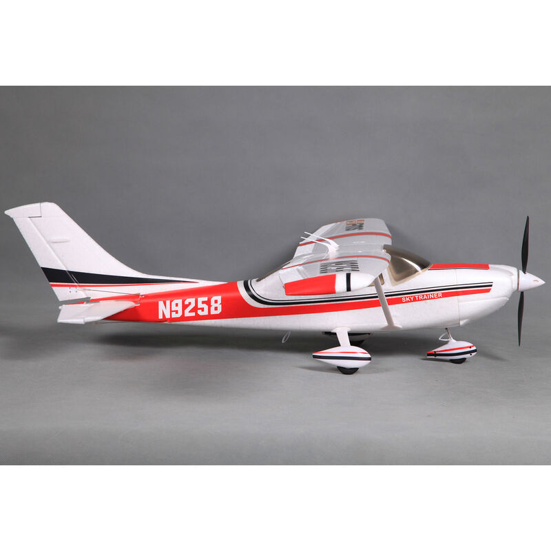 FMS Sky Trainer 182 V2 RTF, 1010mm: Red | Horizon Hobby