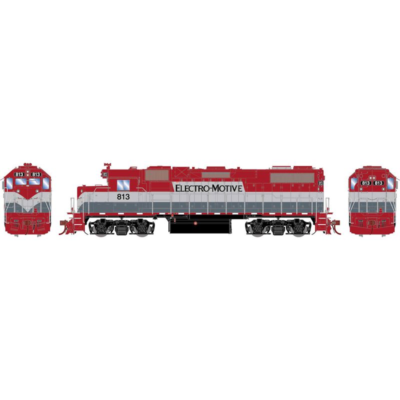 Athearn HO GP38-2 Locomotive with DCC & Sound, EMD Lease #813 | Horizon ...