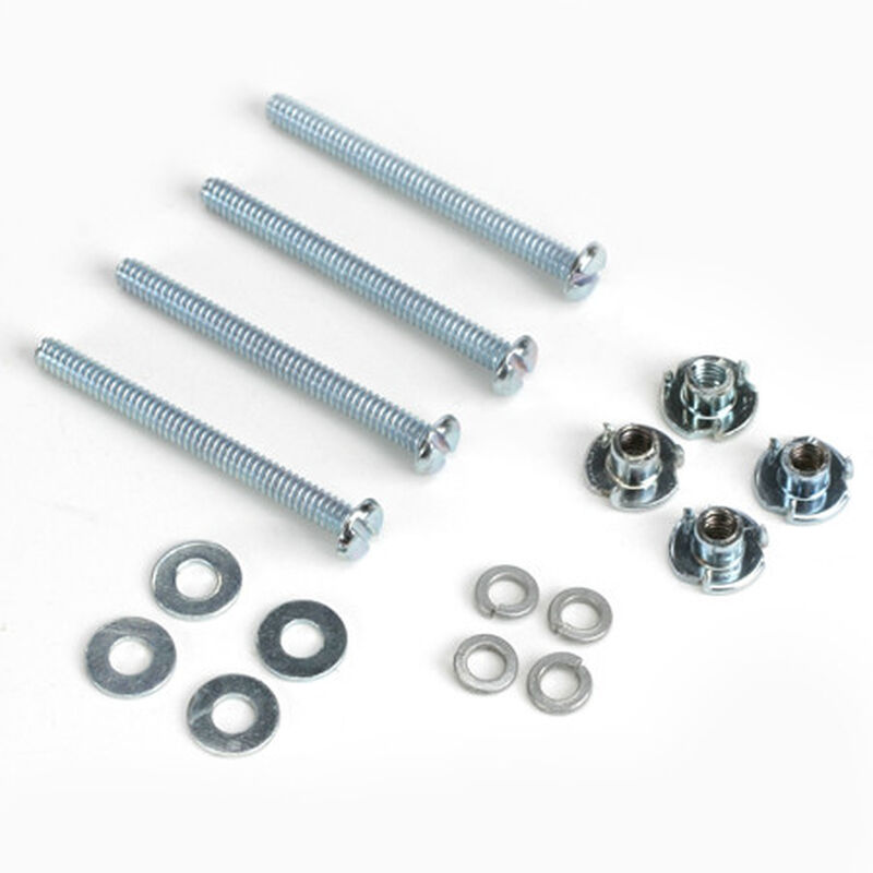 Dubro Products Mounting Bolts & Nuts, 4-40 x 1-1/4 | Horizon Hobby