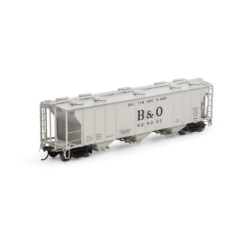 Athearn HO PS-2 2893 3-Bay Covered Hopper, B&O #628021 | Horizon Hobby