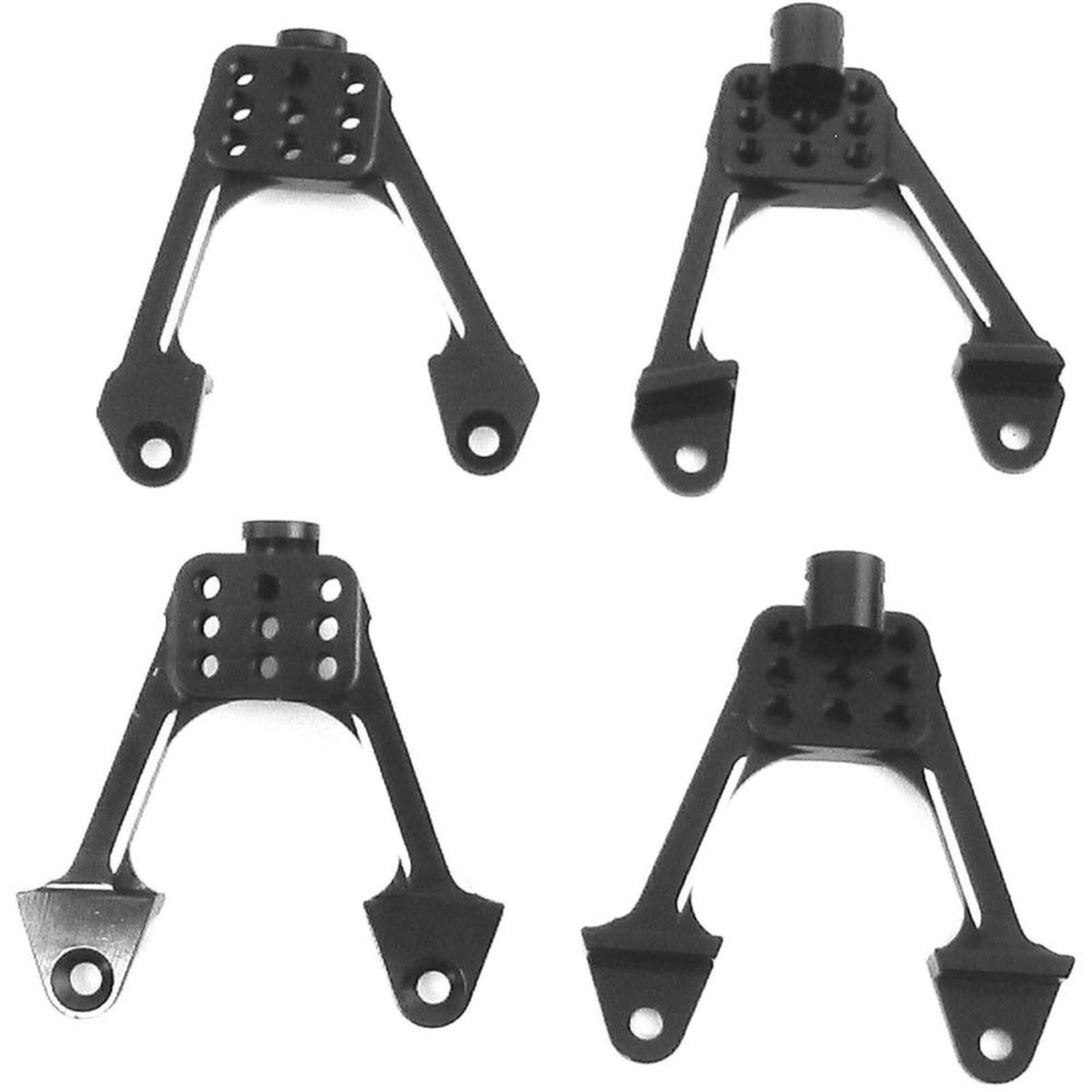 Hot Racing Aluminum Front & Rear Adjustable Shock Towers: Axial SCX10 ...