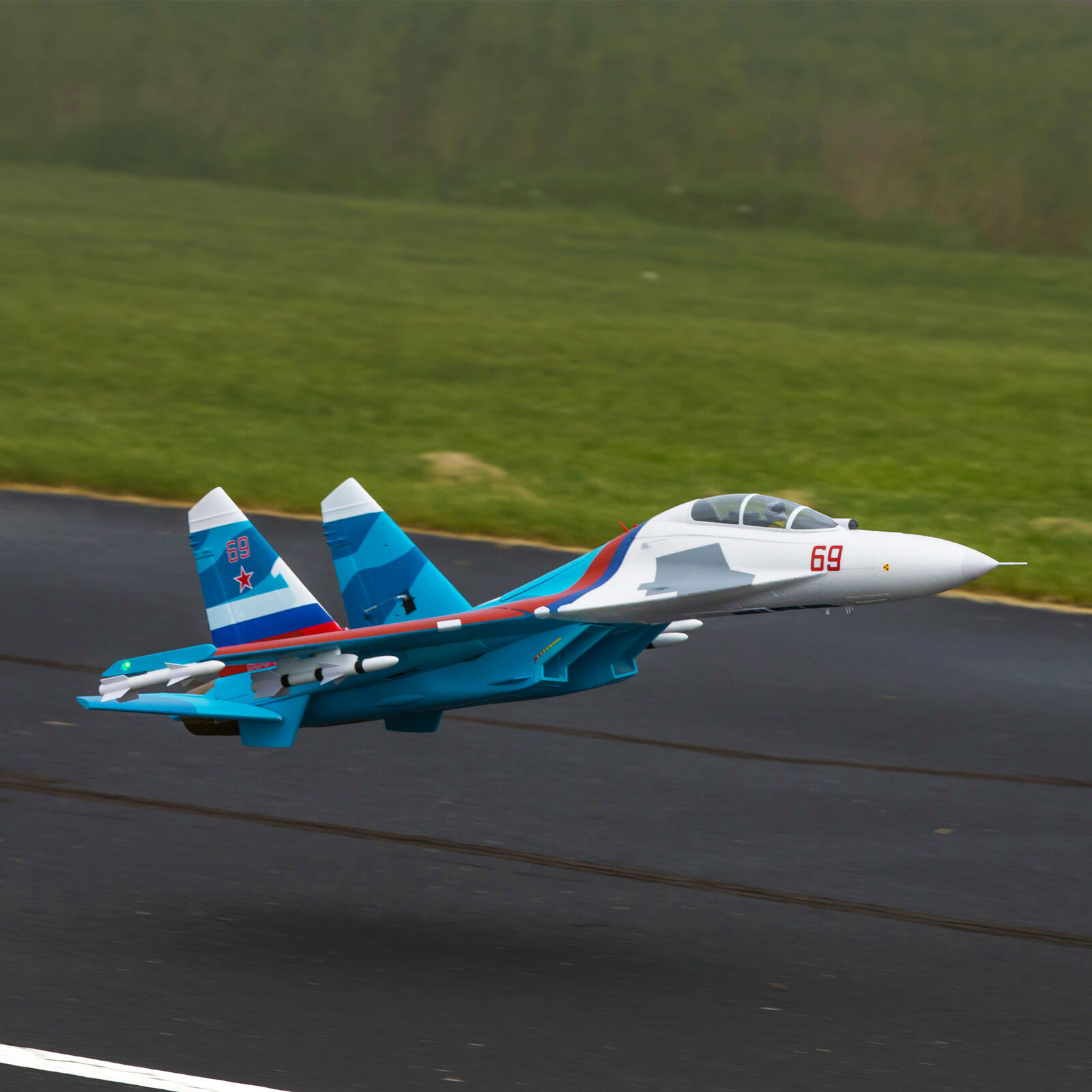 E-flite SU-30 Twin 70mm EDF BNF Basic with AS3X and SAFE Select ...