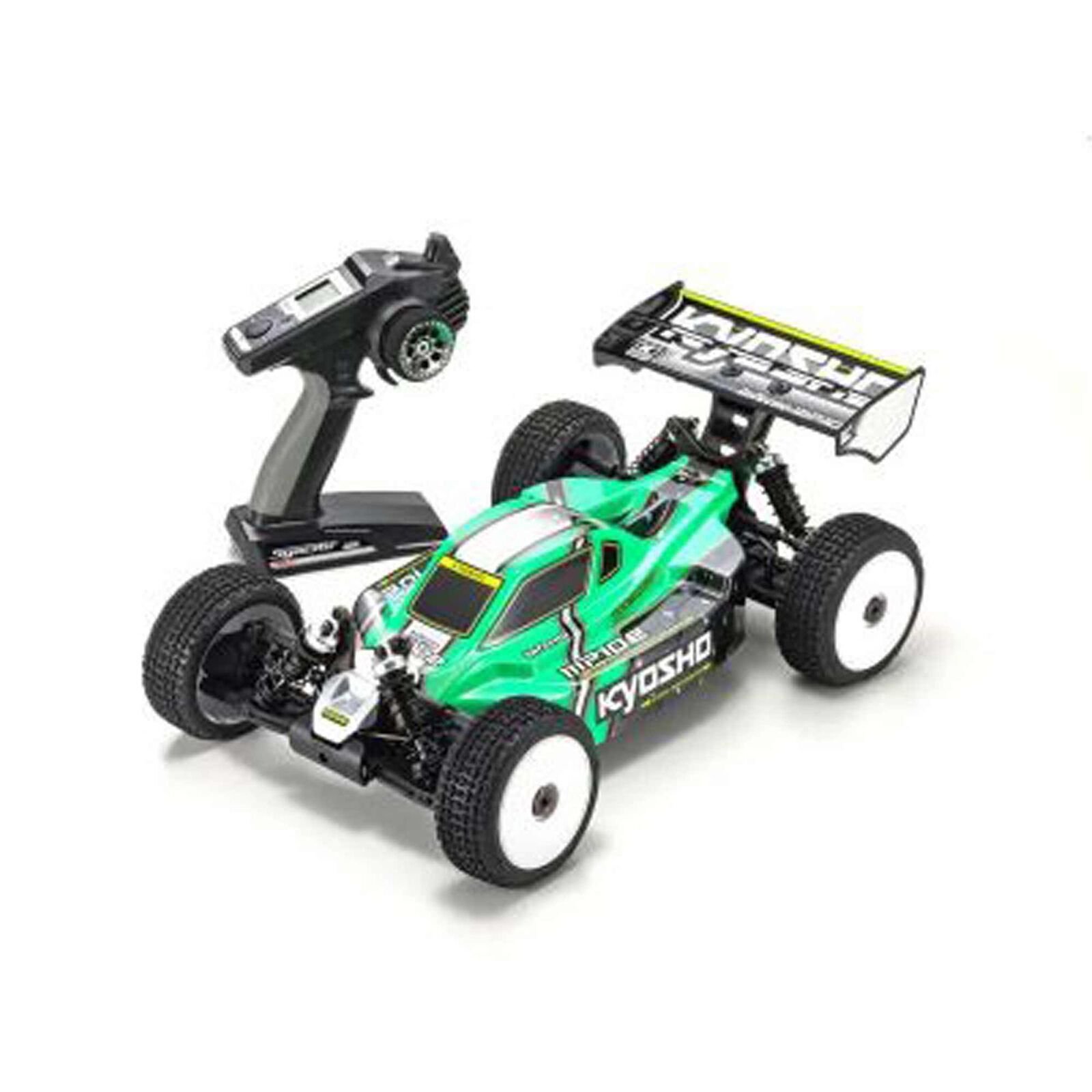 Kyosho 1/8 INFERNO MP10e 4x4 Electric Buggy RTR, Green | Horizon Hobby
