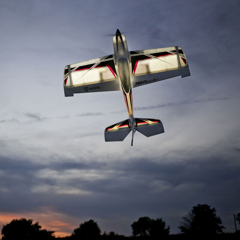 E-flite NIGHT VisionAire 1.1m BNF Basic with SAFE | Horizon Hobby