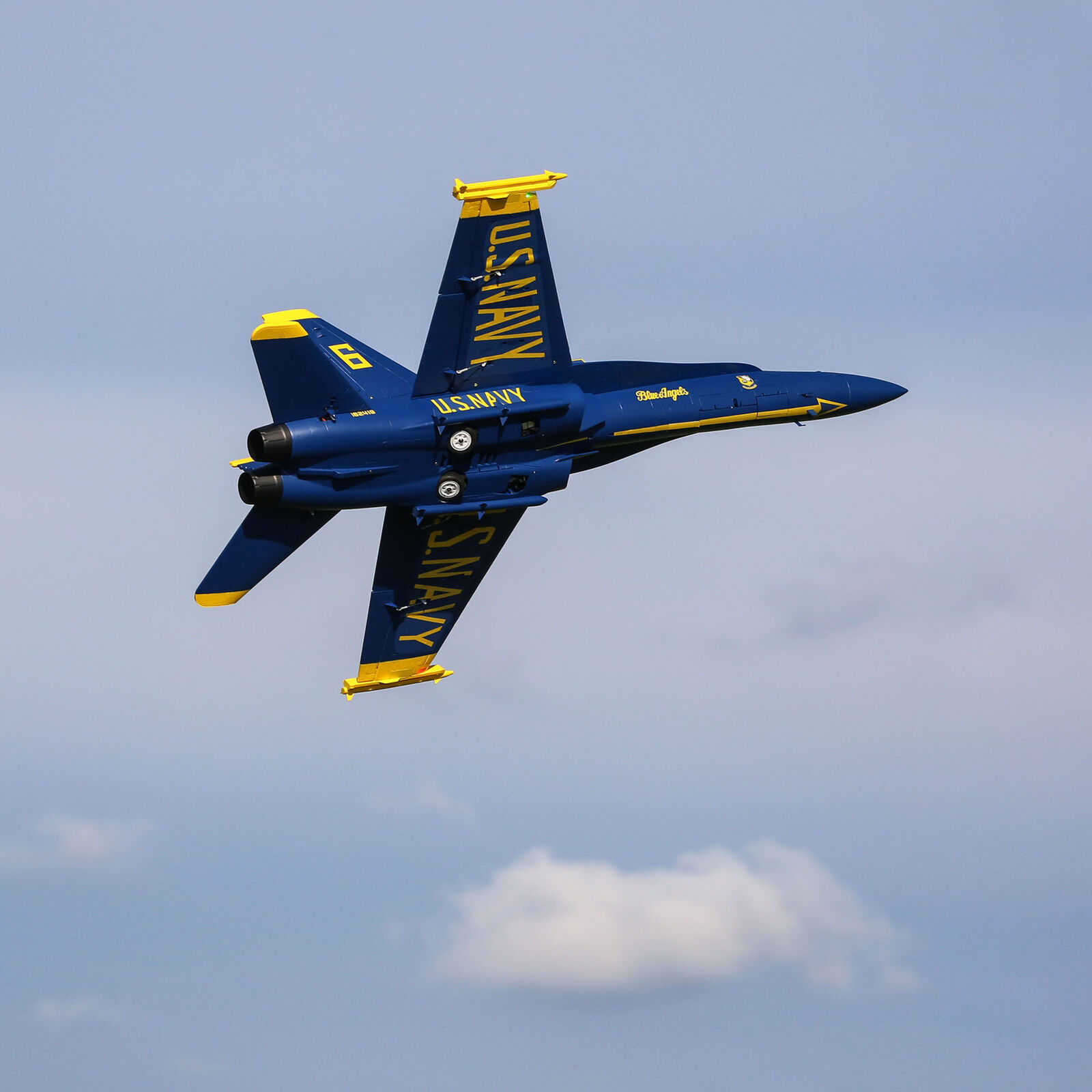 E-flite F-18 Blue Angels 80mm EDF Jet BNF Basic with AS3X and SAFE ...