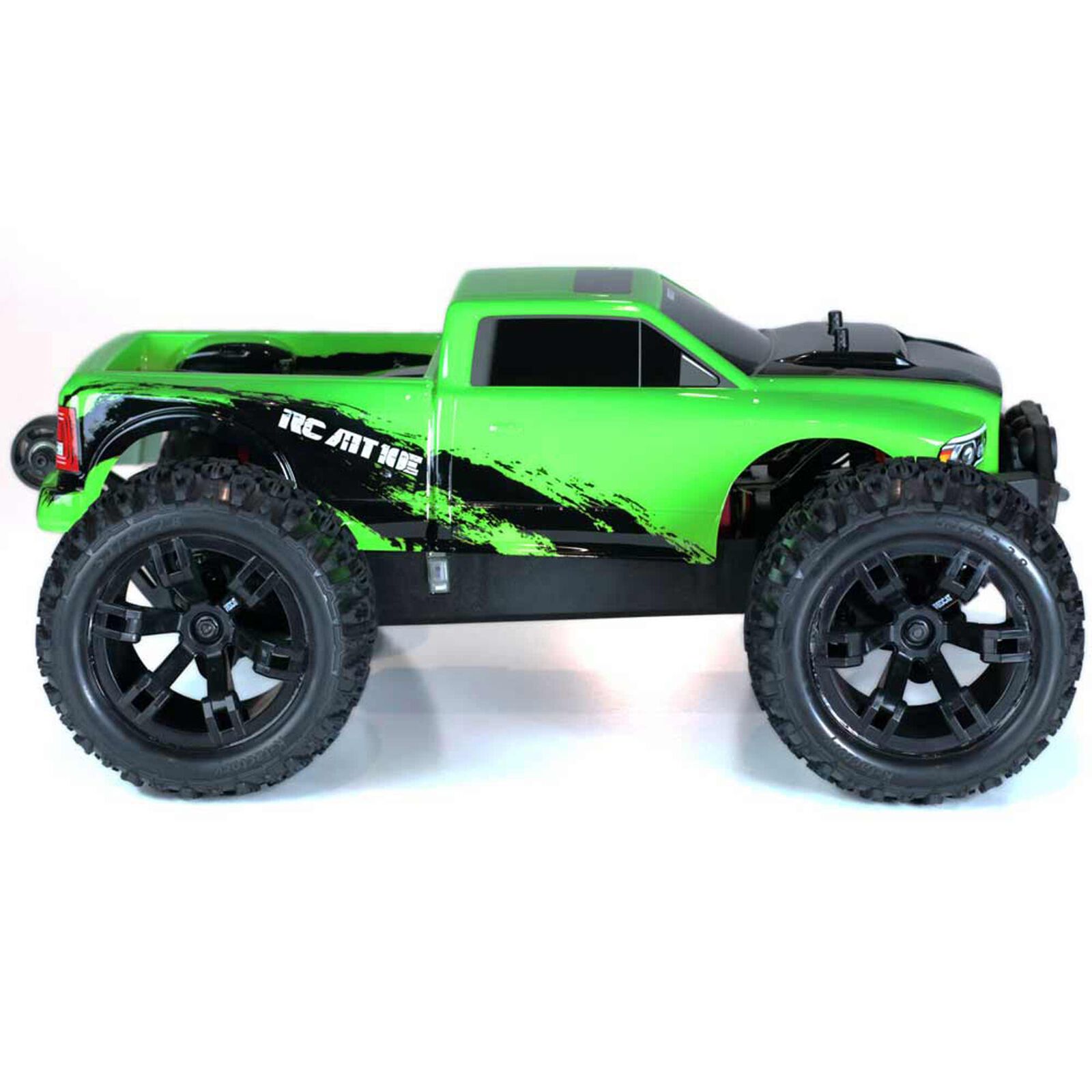Redcat Racing 1/10 MT10E Brushless 4X4 Monster Truck RTR, Green ...
