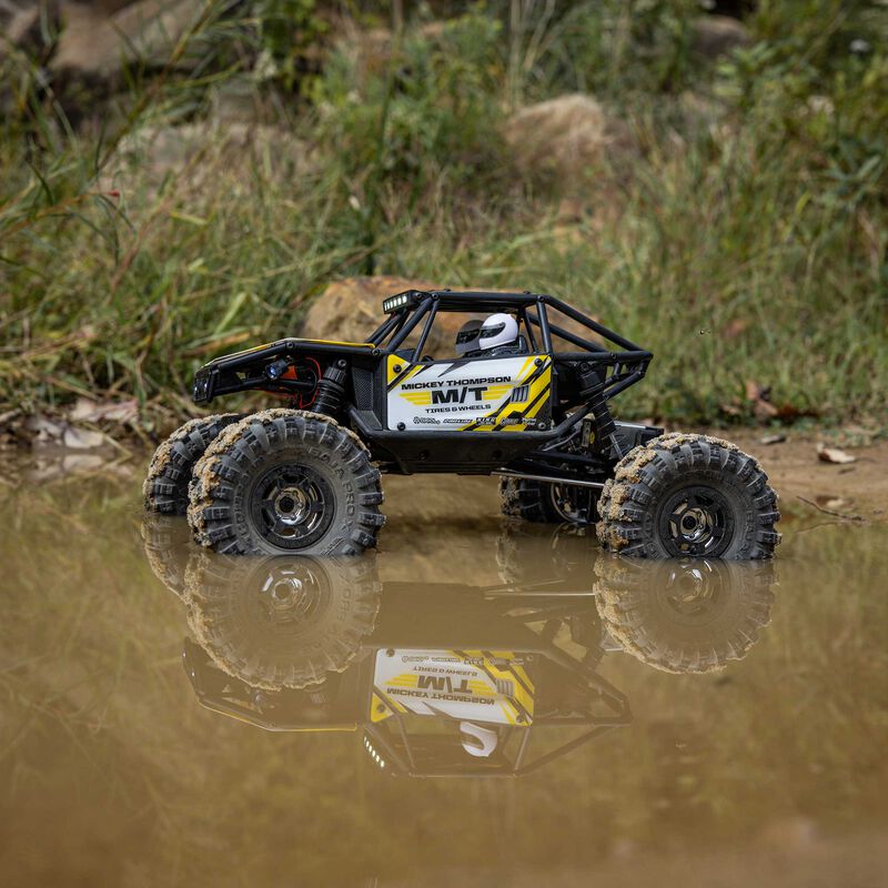 Axial 1/18 UTB18 Capra 4WS 4X4 RTR Brushed Rock Crawler (Battery ...