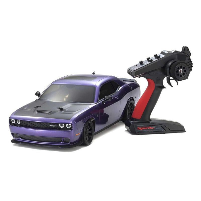 Kyosho 1/10 DODGE Challenger SRT Hellcat Fazer Mk2 FZ02L Brushed 4x4 On ...