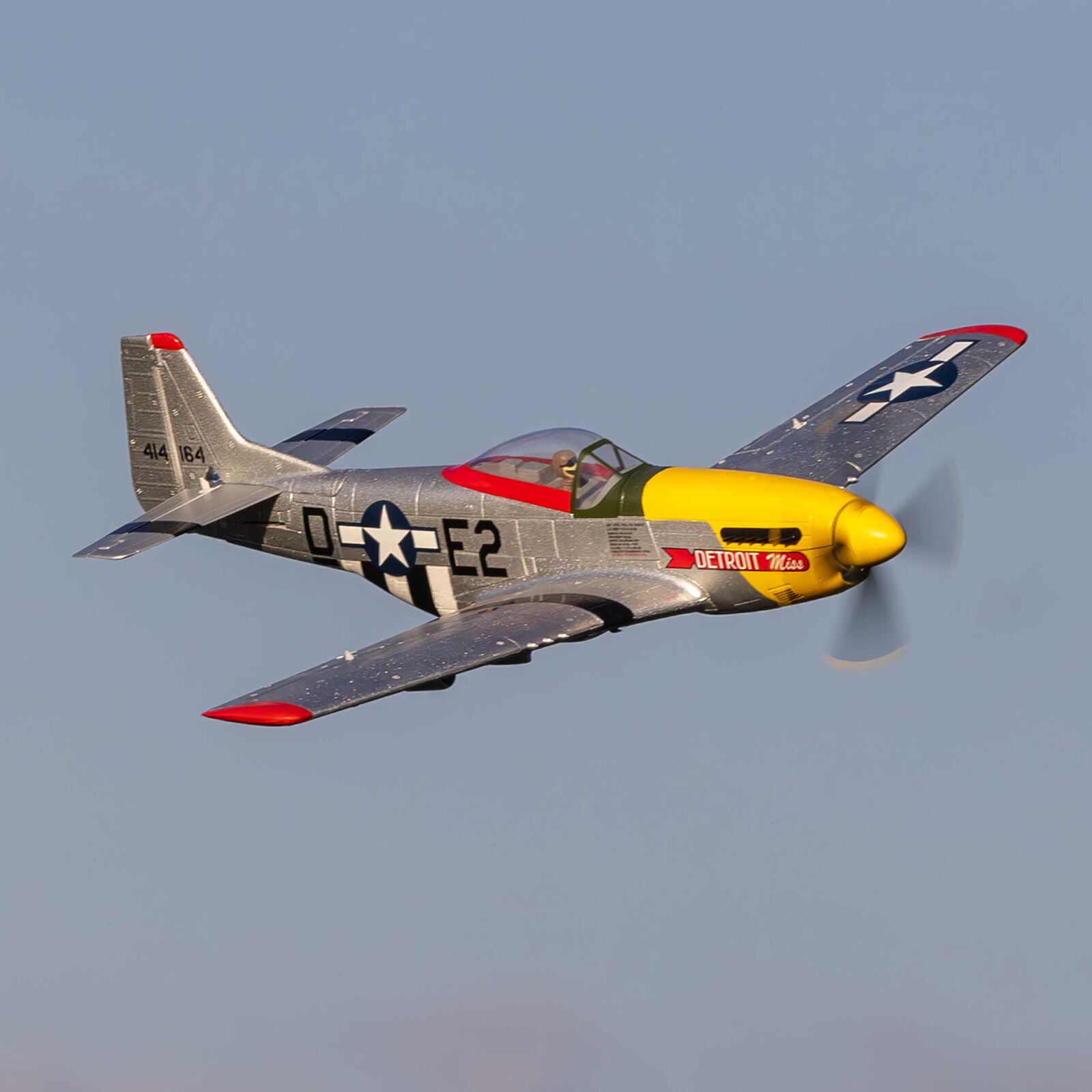 E-flite UMX P-51D Mustang “Detroit Miss” BNF Basic with AS3X and SAFE ...