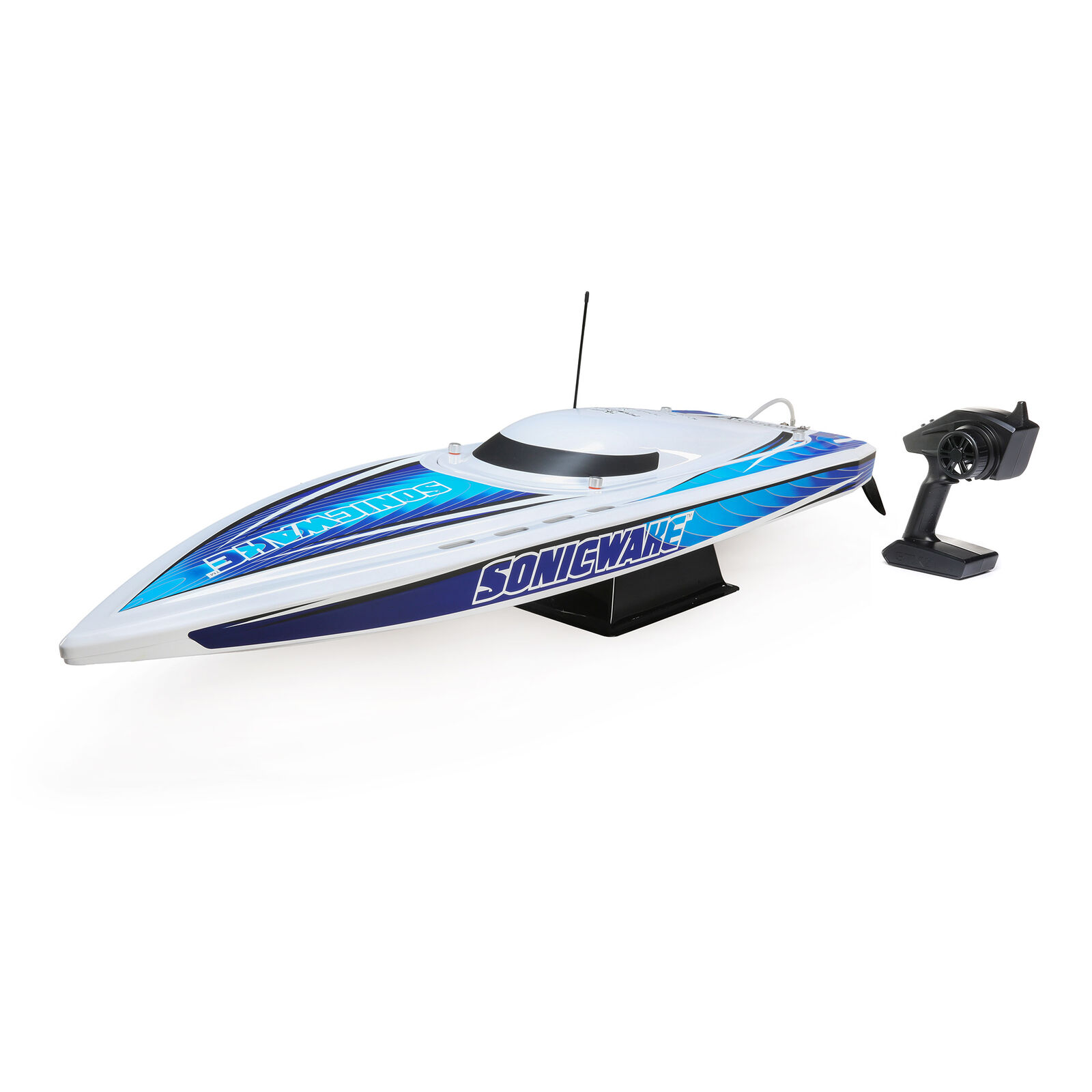 Pro Boat Sonicwake 36" Self-Righting Brushless Deep-V RTR, White ...