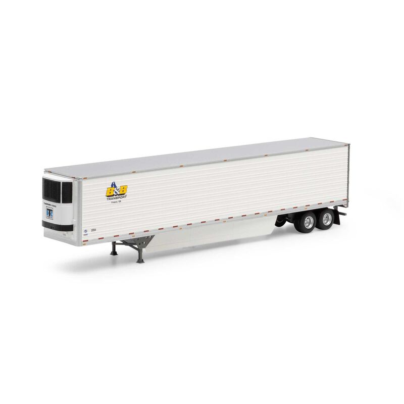 Athearn HO 53' Reefer Trailer, B&B Transport #2054 | Horizon Hobby