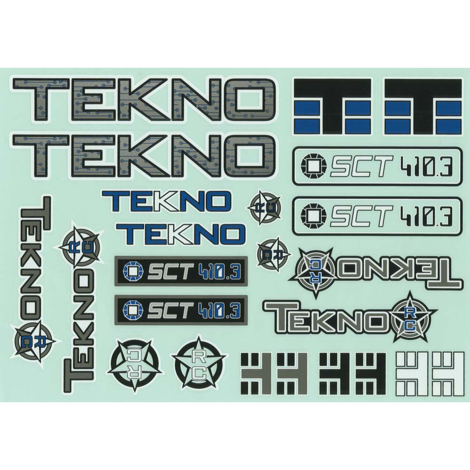 TEKNO RC LLC Decal Sheet SCT410.3 | Horizon Hobby