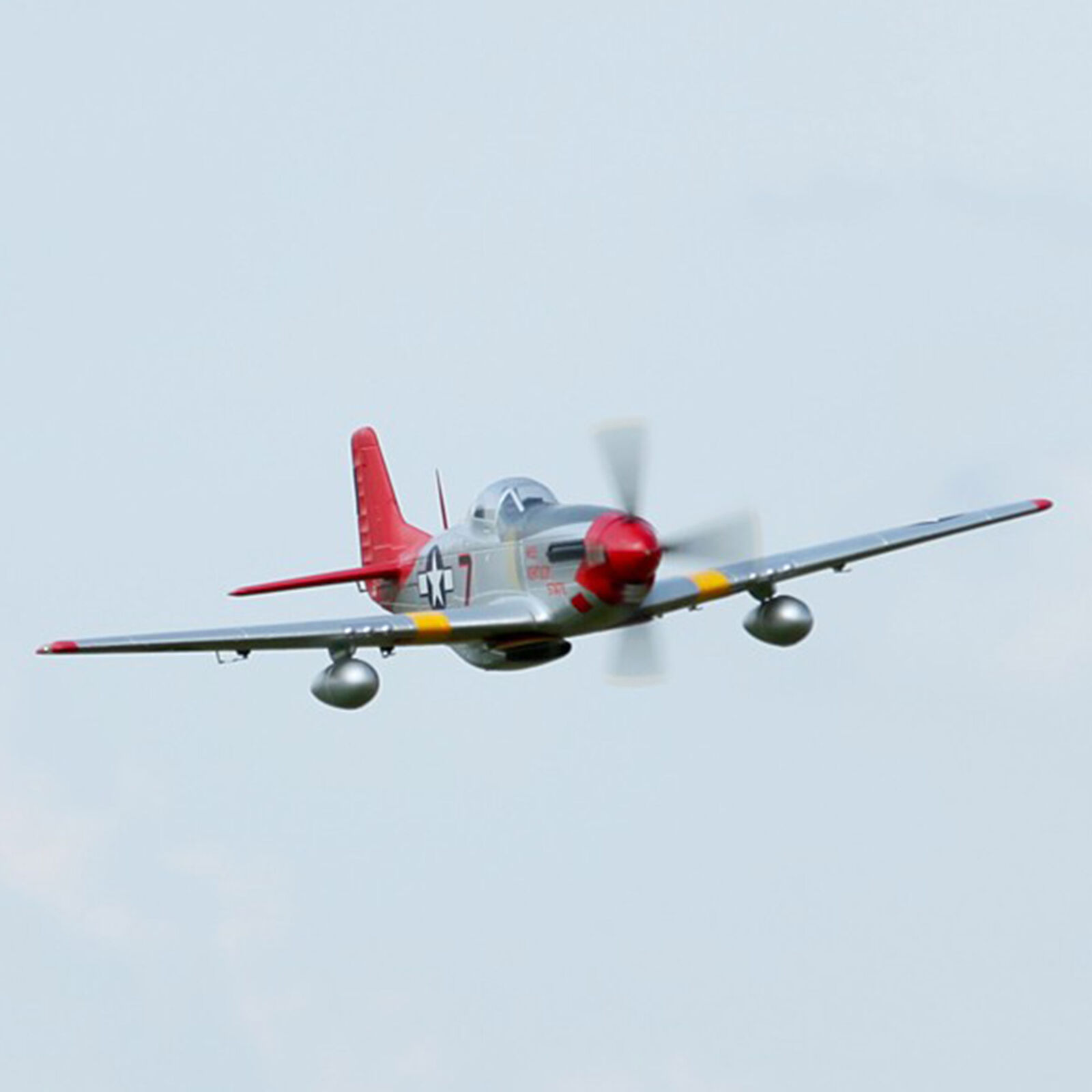 FMS P-51D Red Tail 1700mm PNP with Reflex | Horizon Hobby