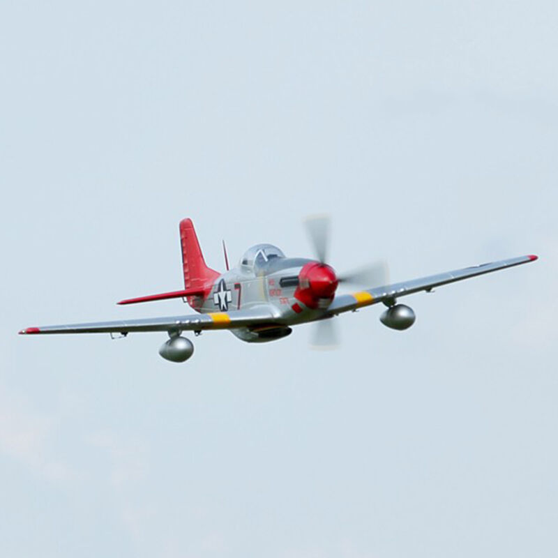 FMS P-51D Red Tail 1700mm PNP with Reflex | Horizon Hobby
