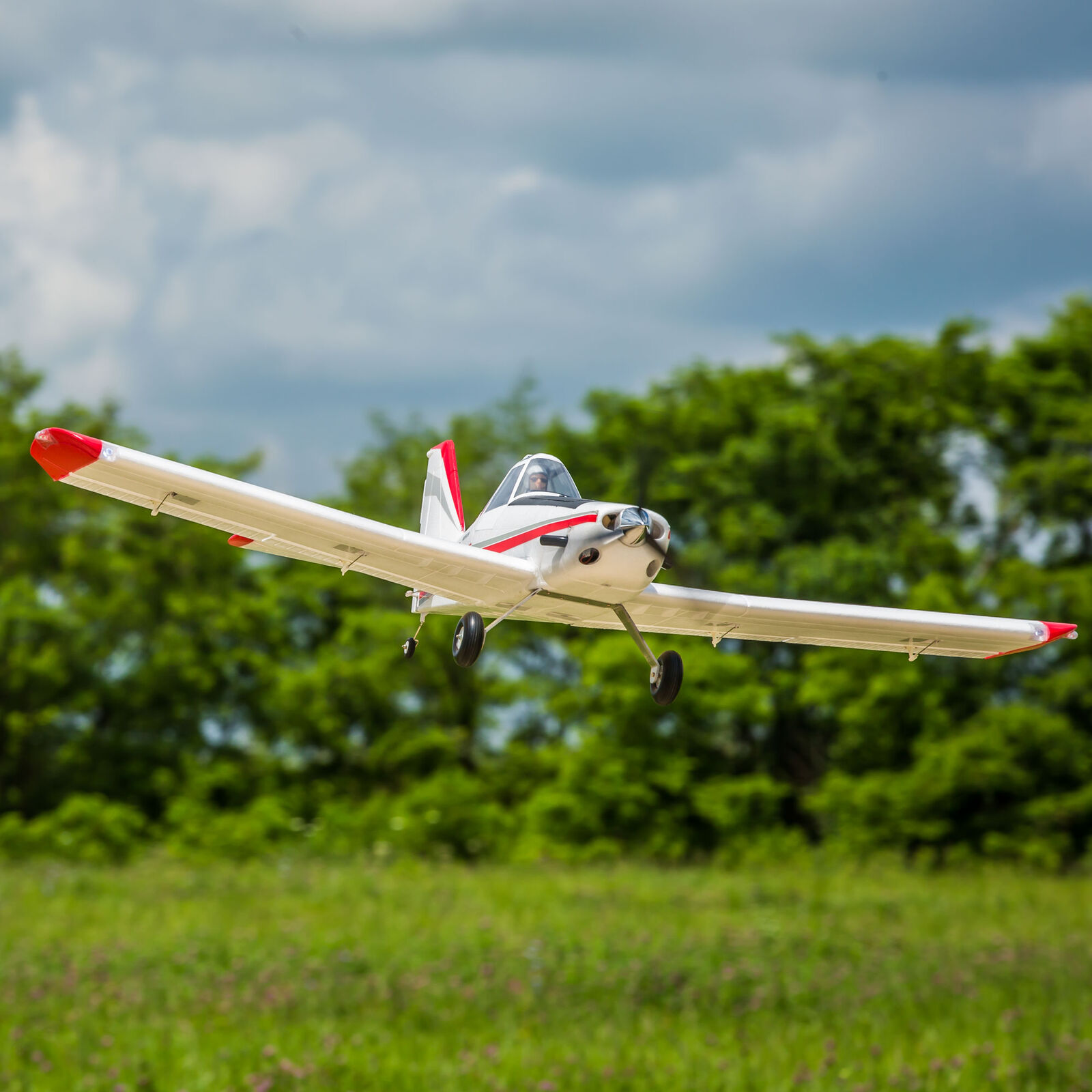 E-flite Brave Night Flyer 1.2m BNF Basic with AS3X | Horizon Hobby