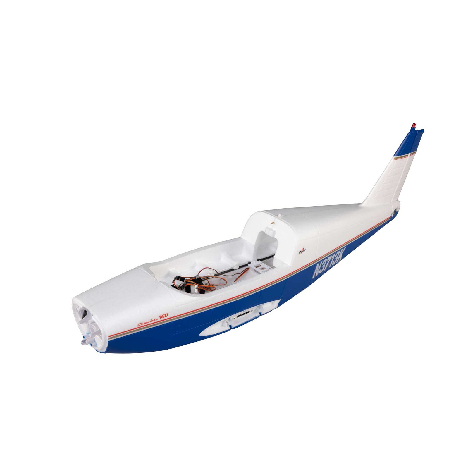 E-flite Fuselage: Cherokee 1.3m Blue | Horizon Hobby