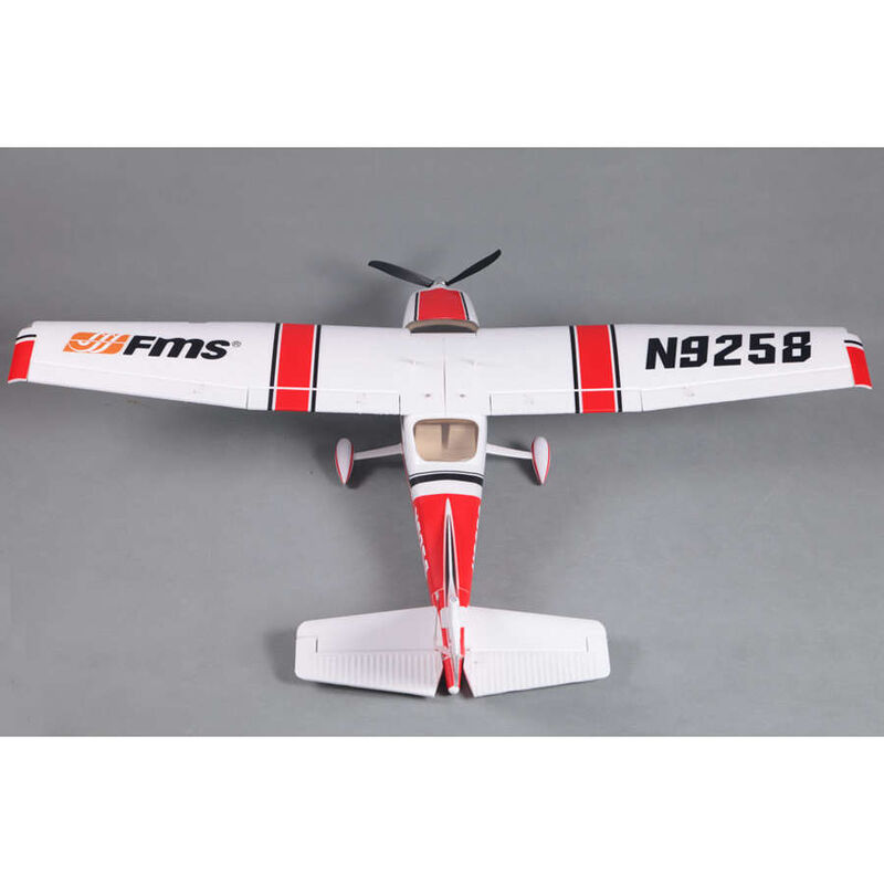 FMS Sky Trainer 182 RTF, 1400mm: Red | Horizon Hobby