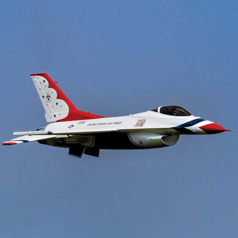 E-flite F-16 Thunderbirds 80mm EDF ARF Plus | Horizon Hobby