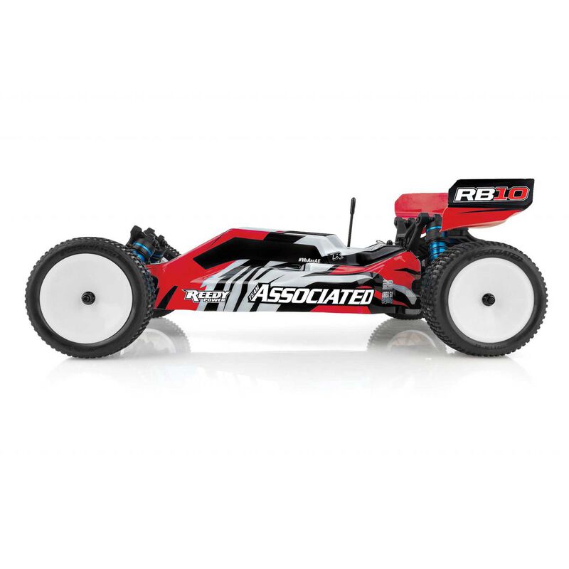 Team Associated 1/10 RB10 2WD Buggy RTR, Red, LiPo Combo | Horizon Hobby