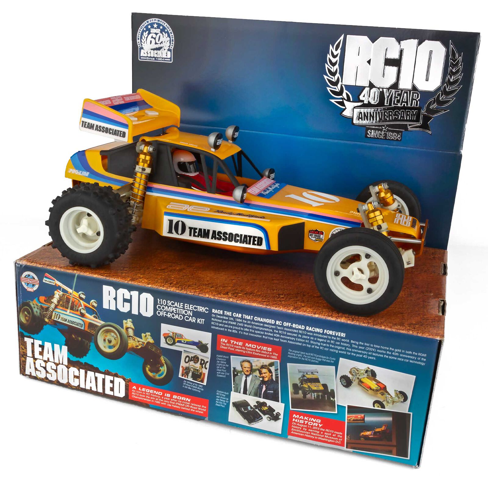 Team Associated 1/10 RC10 Classic 40th LIMITED EDITION Anniversary Kit ...