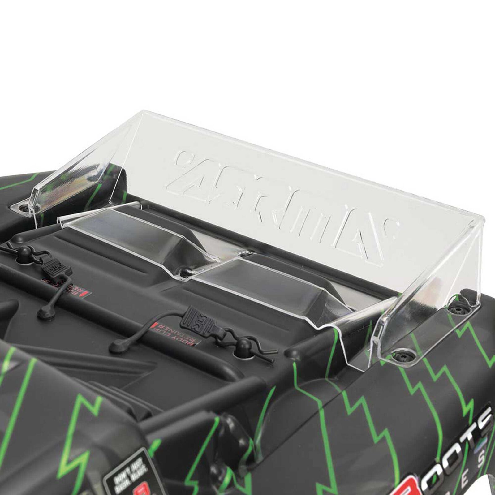 ARRMA Rear Wing, Clear | Horizon Hobby