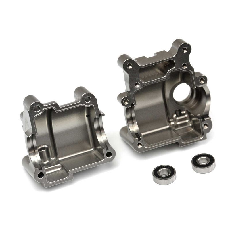 EXOTEK RACING LLC LOSI TENACITY LASERNUT HD REAR GEARBOX SET, 7075 w/ bearings | Horizon Hobby