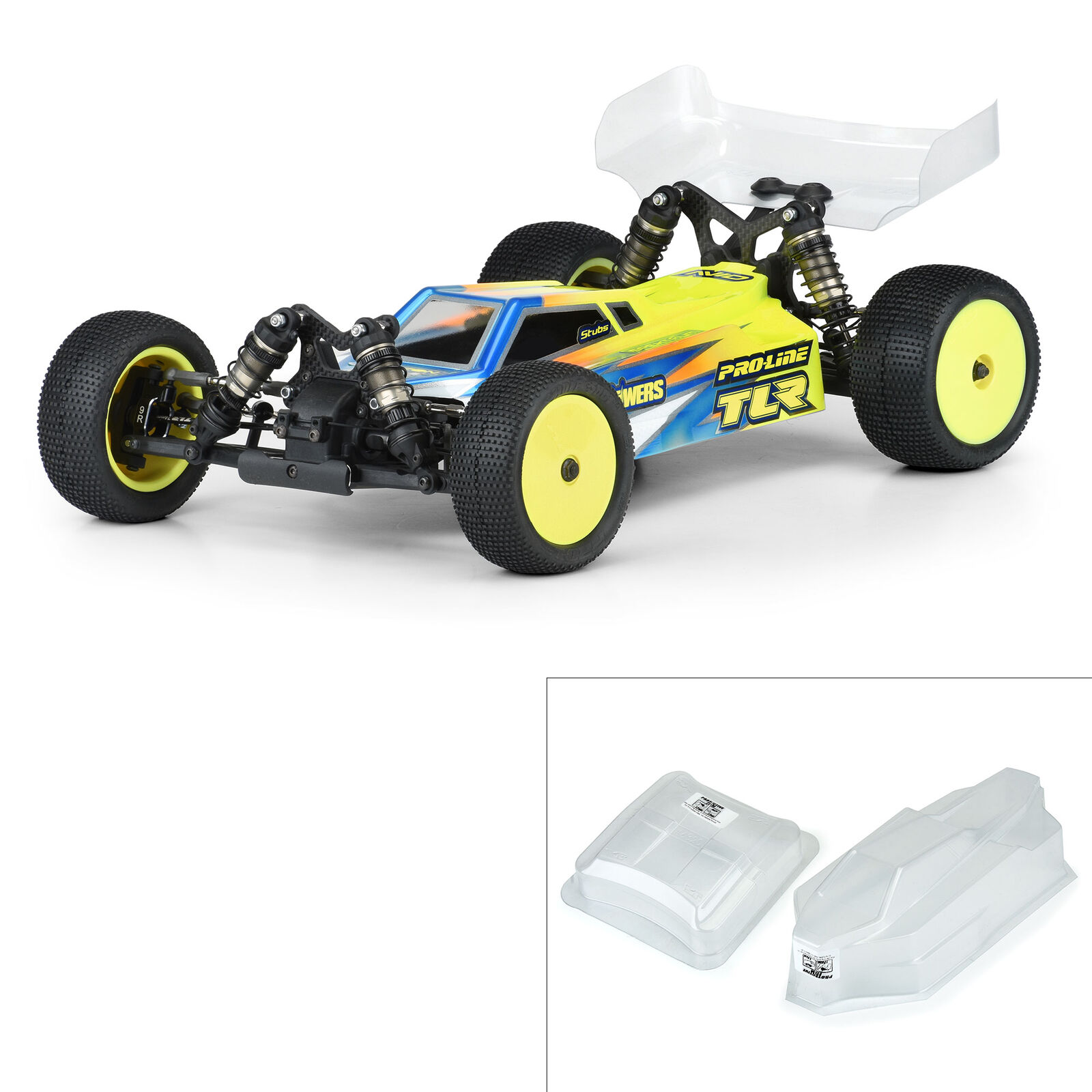 Pro-Line Racing 1/10 Axis Light Weight Clear Body: TLR 22X-4 | Horizon ...