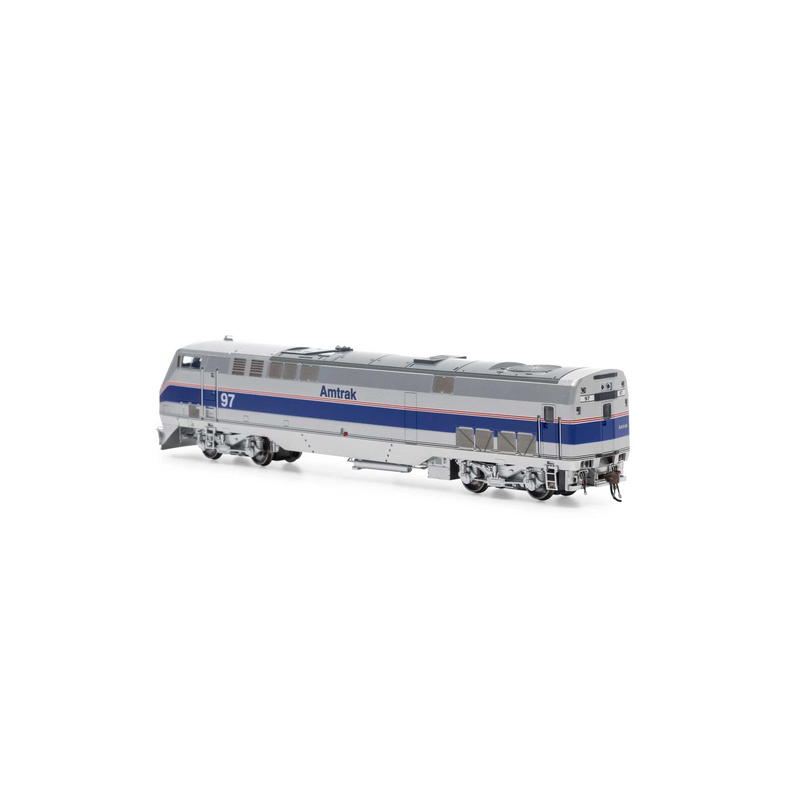 Athearn HO P42DC Locomotive with DCC & Sound, Amtrak, Phase IV #97 ...