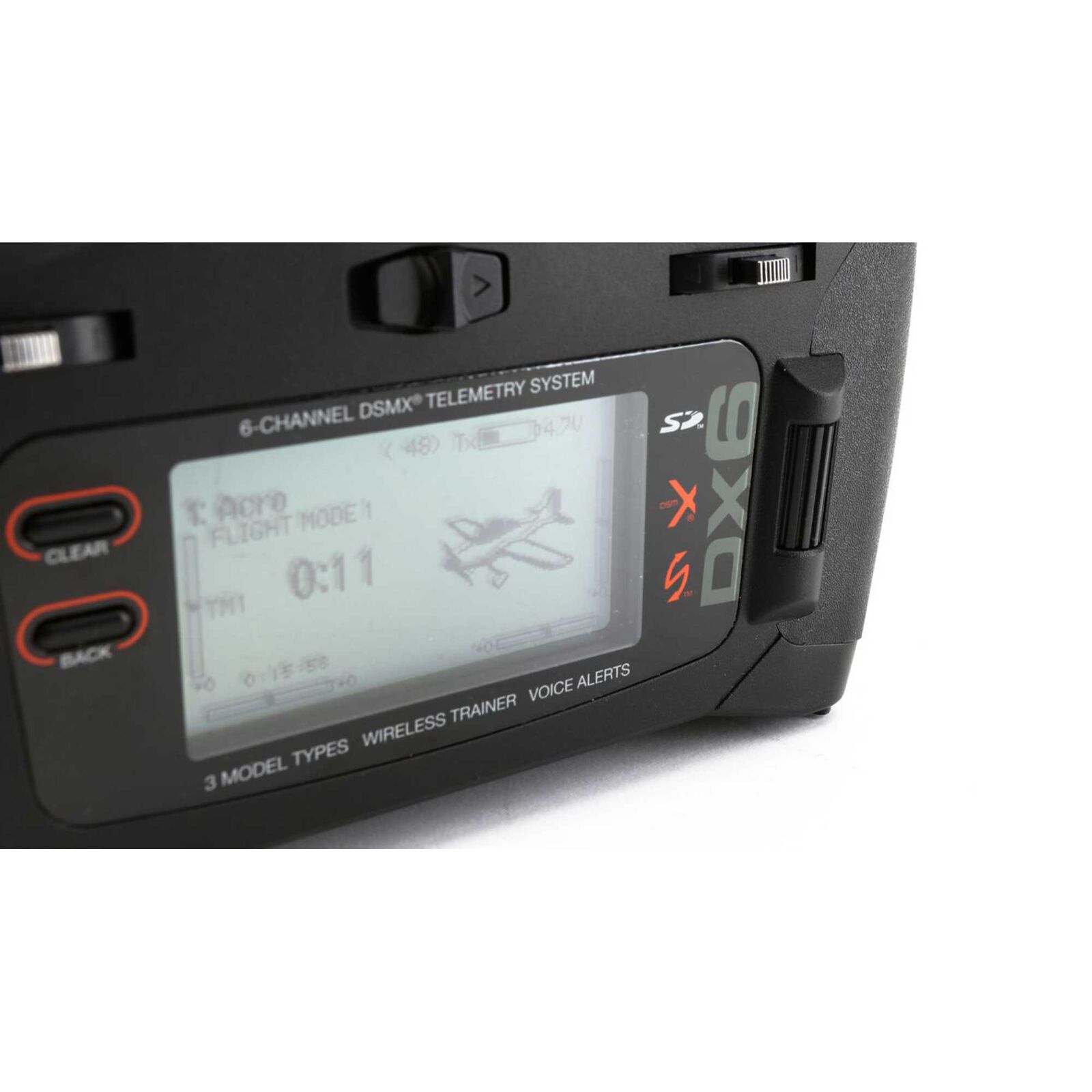Spektrum DX6 6-Channel DSMX Transmitter Only Gen 3 | Horizon Hobby