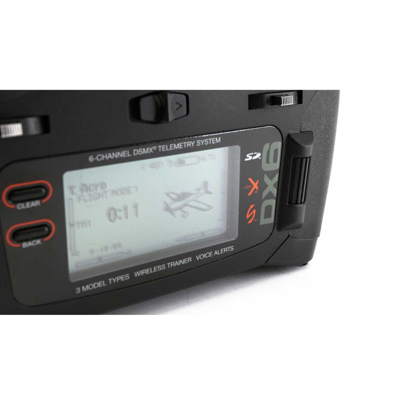 Spektrum DX6 6-Channel DSMX Transmitter Only Gen 3 | Horizon Hobby