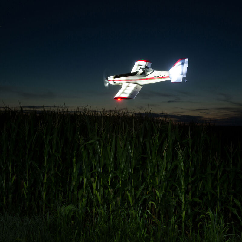 E-flite Brave Night Flyer 1.2m BNF Basic with AS3X | Horizon Hobby