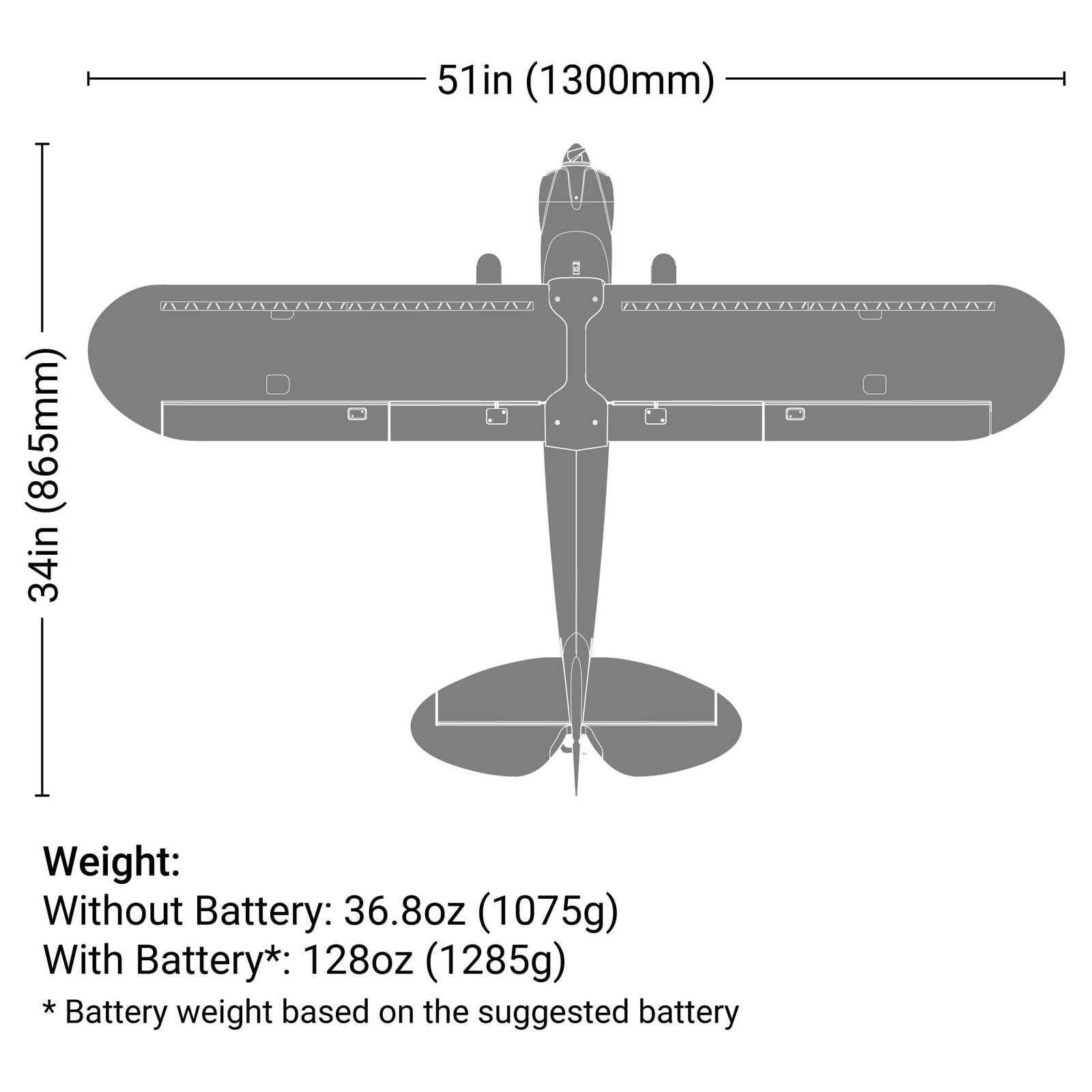 HobbyZone Carbon Cub S 2 1.3m RTF Basic | Horizon Hobby