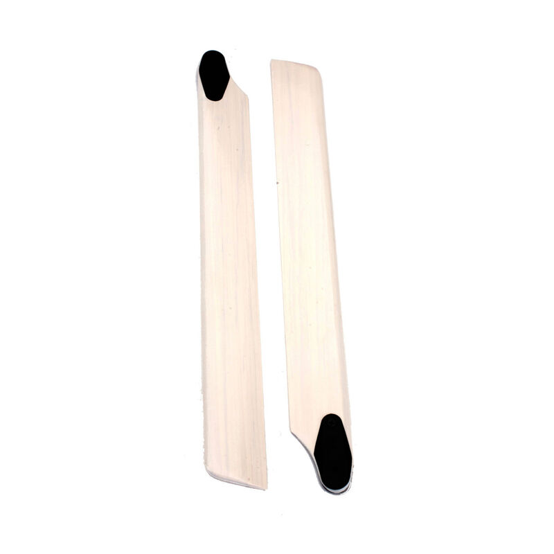 Blade 245mm Wood Main Rotor Blade Set: 300 X | Horizon Hobby