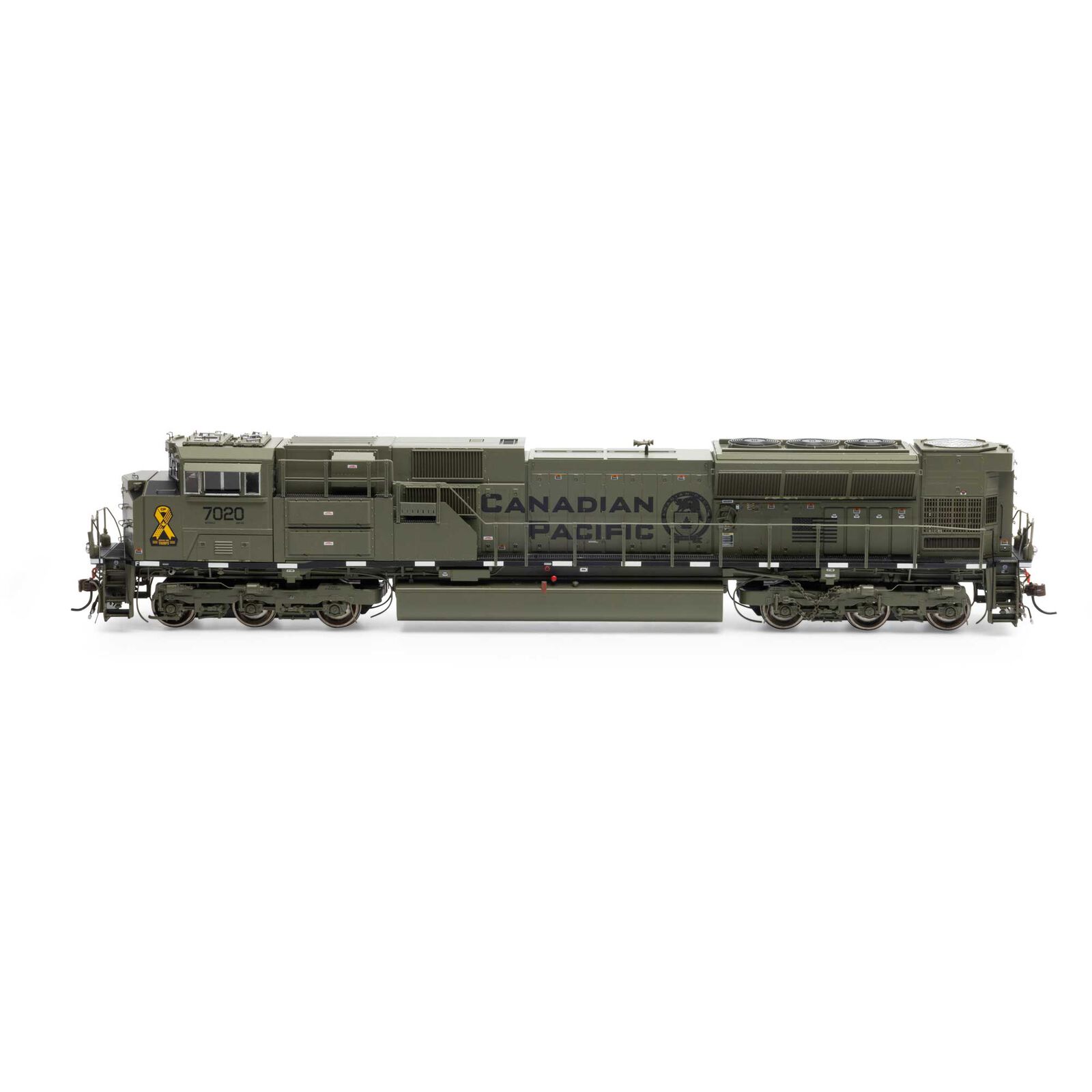 Athearn HO EMD SD70ACU Locomotive with DCC & Sound, CPR / Military ...
