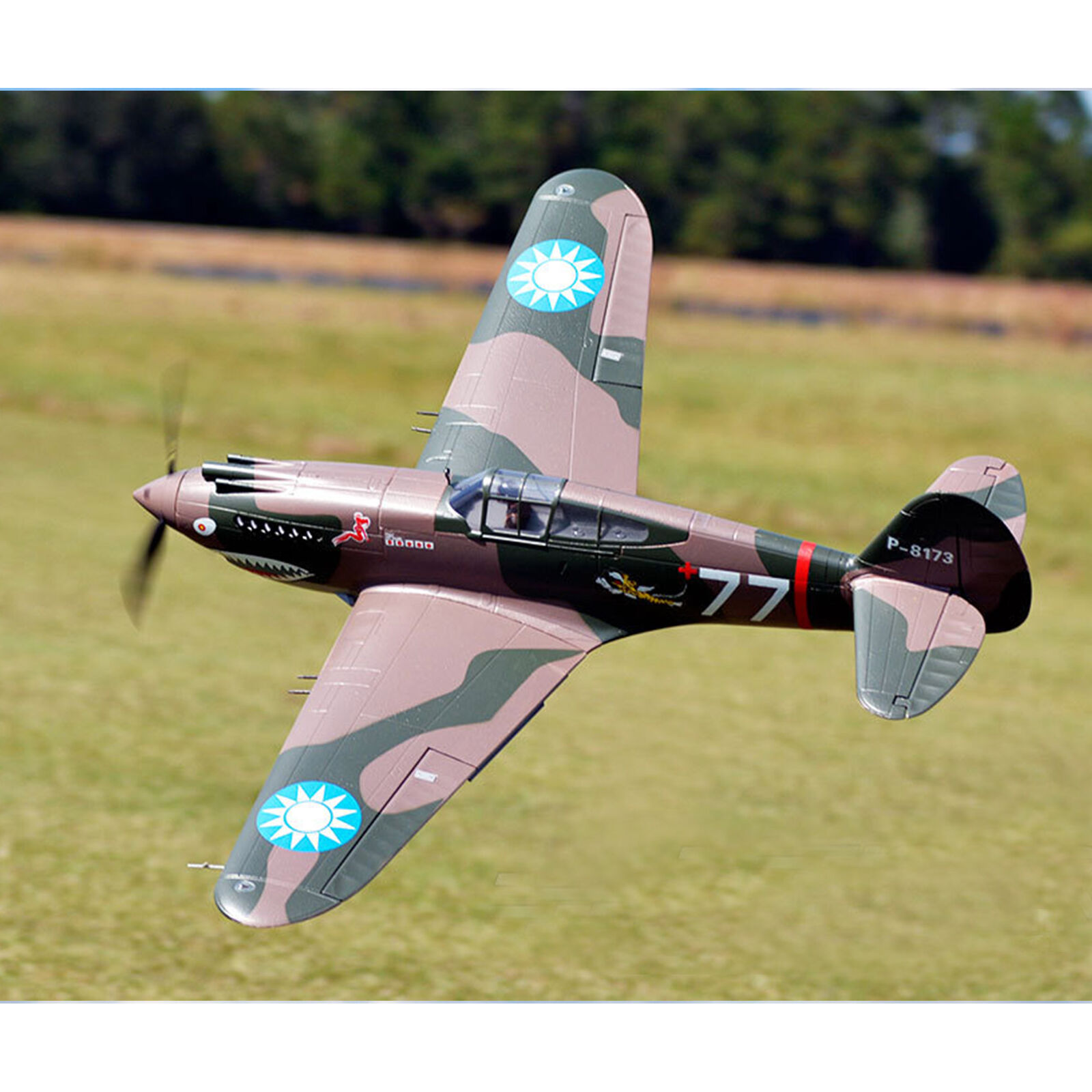 FMS P-40B 1400mm PNP with Reflex | Horizon Hobby